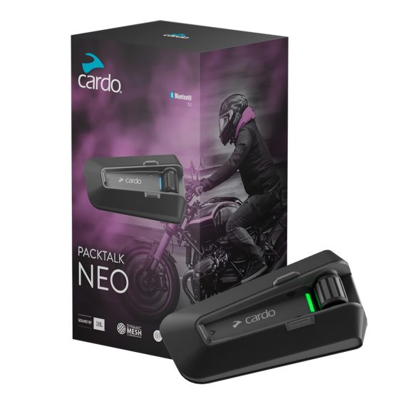 CARDO PACKTALK NEO - SINGLE - Skjern Motorcykler
